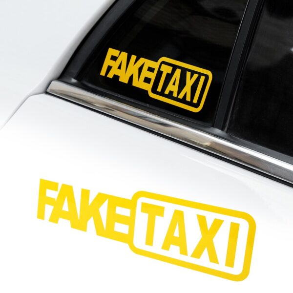 Sticker Auto Fake Taxi | Amo-Stickers